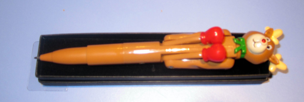 [Pen/Pencil Review] Boxing Reindeer Ball Point Pen – Rhonda Eudaly