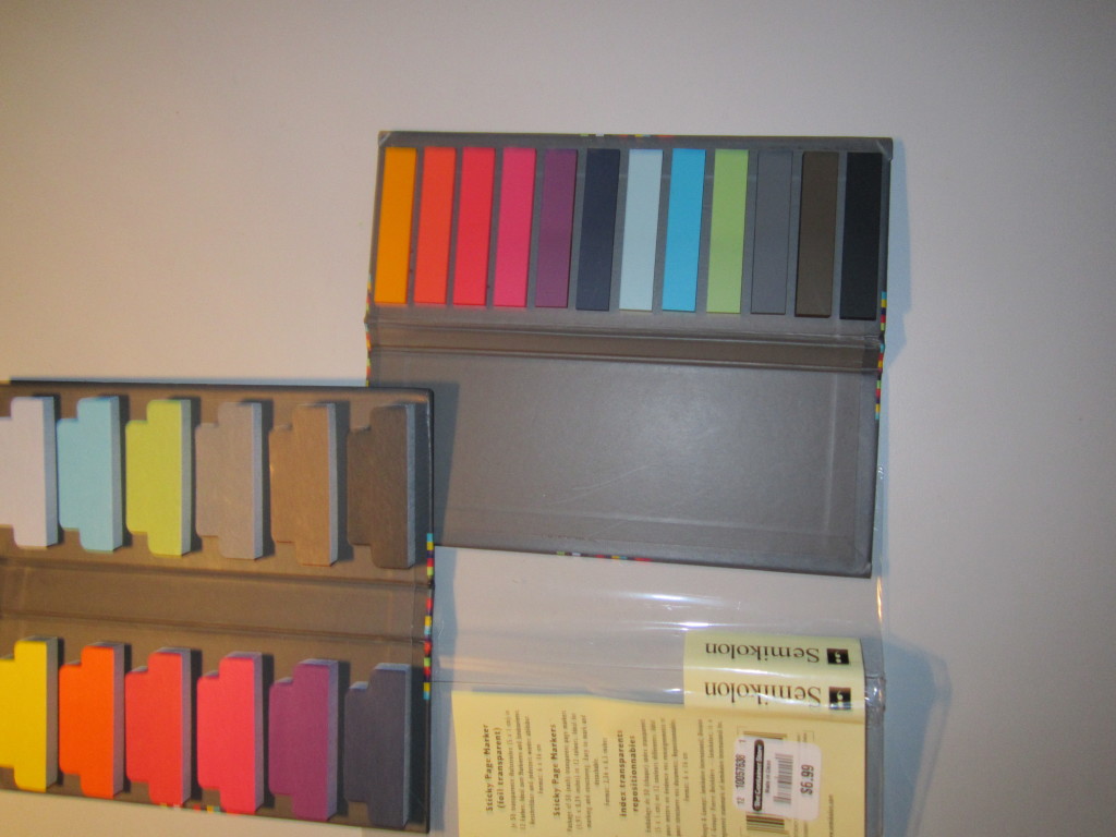 [Pen/Pencil Review] The Semikolon Sticky Tabs and Flags – Rhonda Eudaly