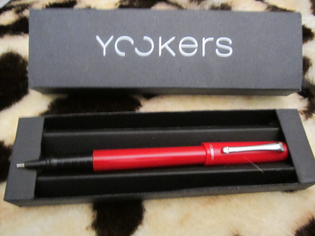 [Pen/Pencil Review] Yookers Yooth 549 Scarlet Red Refillable Fiber Tip ...